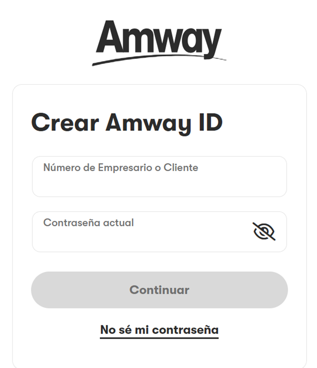 NUEVA WEB- AMWAY ID – LATAM Centro de Ayuda