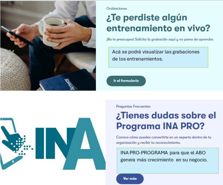 NUEVA WEB - CÓMO NAVEGAR EN AMWAY ACADEMY – LATAM Centro de Ayuda